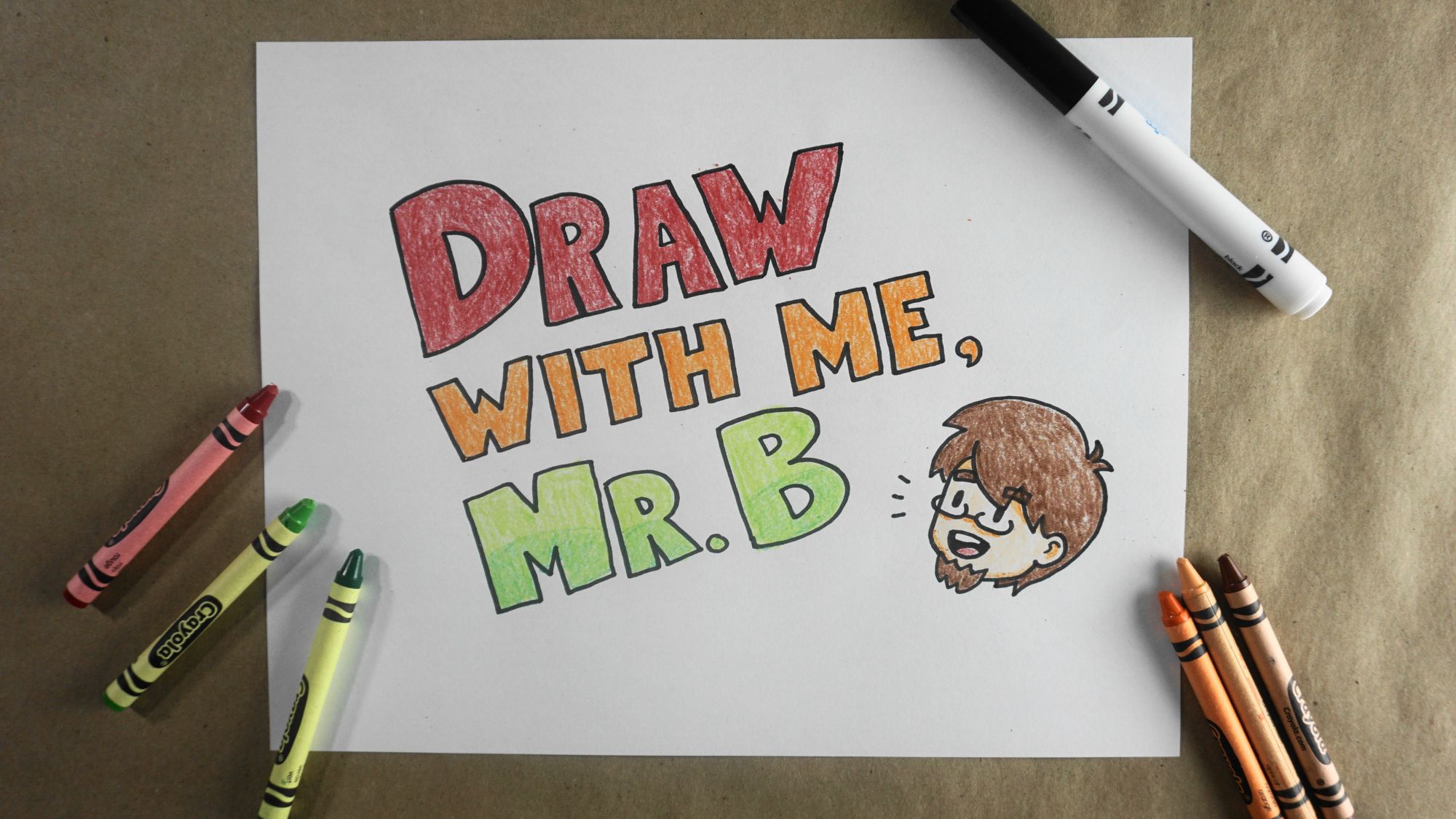 Draw With Me, Mr. B
